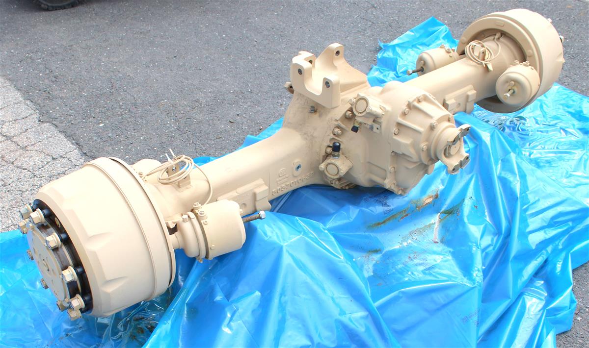 Axle Assembly Complete Non Steering Rear Axle BAE MRAP Axletech Meritor